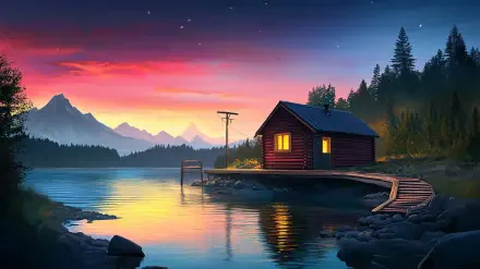 Cabin - Desktop Wallpapers, Phone Wallpaper, PFP, Gifs, and More!