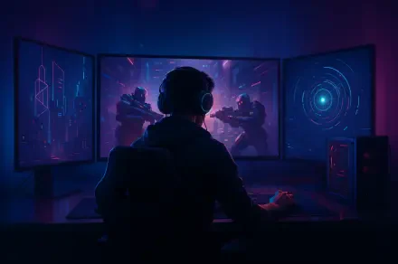 Gaming Setup - Desktop Wallpapers, Phone Wallpaper, PFP, Gifs, and More!