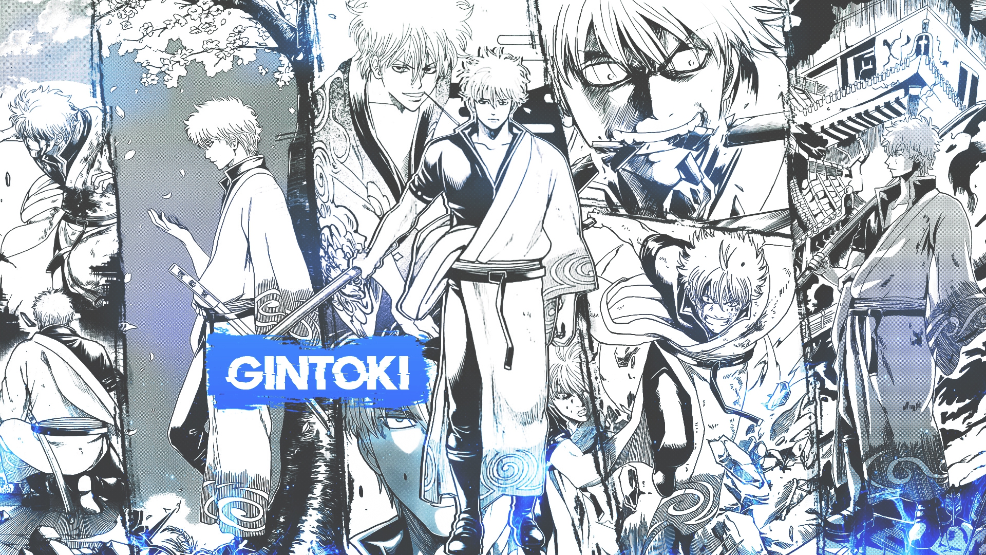 Gintoki Sakata — Gintama HD Manga Wallpaper