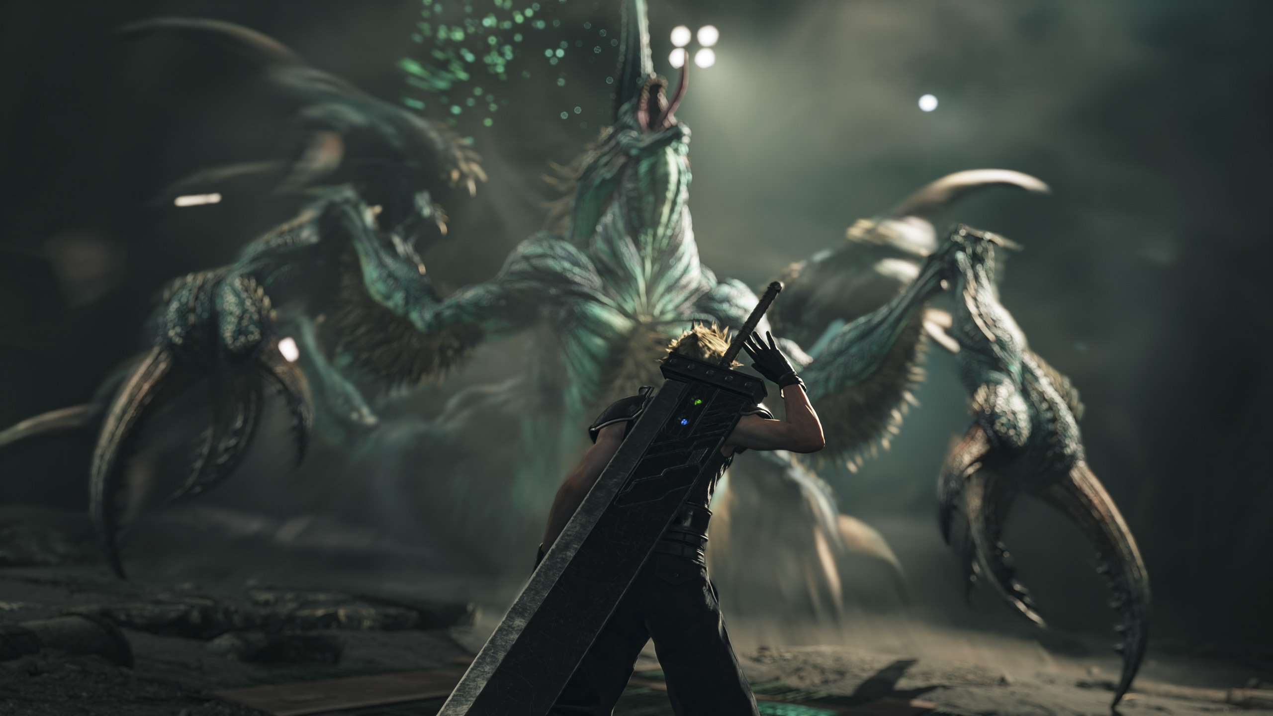 FFVII HD Wallpaper — Cloud Strife & the Buster Sword