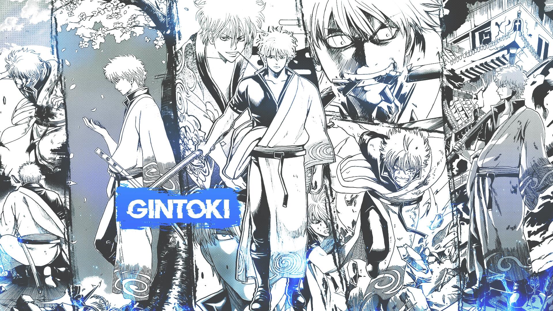 Gintoki Sakata — Gintama HD Manga Wallpaper