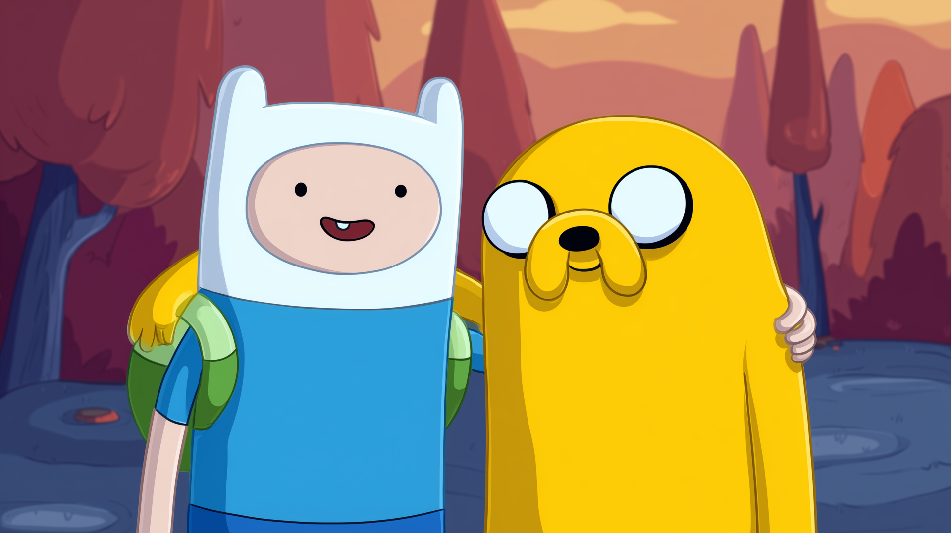 Adventure Time HD Wallpaper — Finn & Jake by patrika