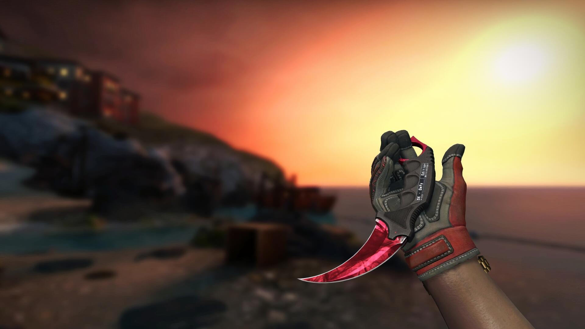 Download Video Game Counter-Strike 2 Knife Karambit HD Wallpaper