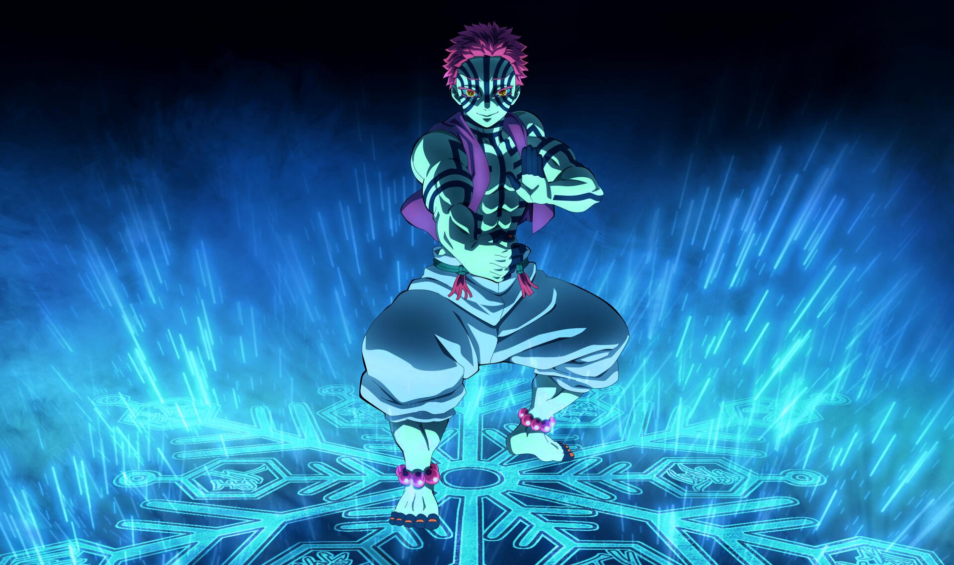 Akaza — Demon Slayer: Infinity Castle 4K Ultra HD Wallpaper by DT501061 余佳軒