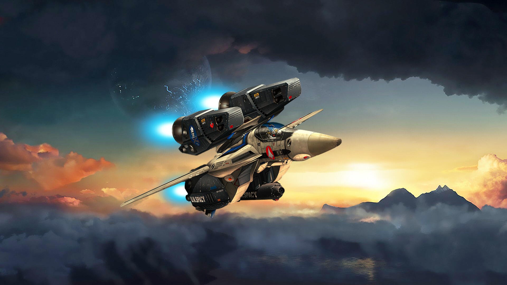 Download Robotech Macross 4k Ultra HD Wallpaper by Rodrigo Barraza