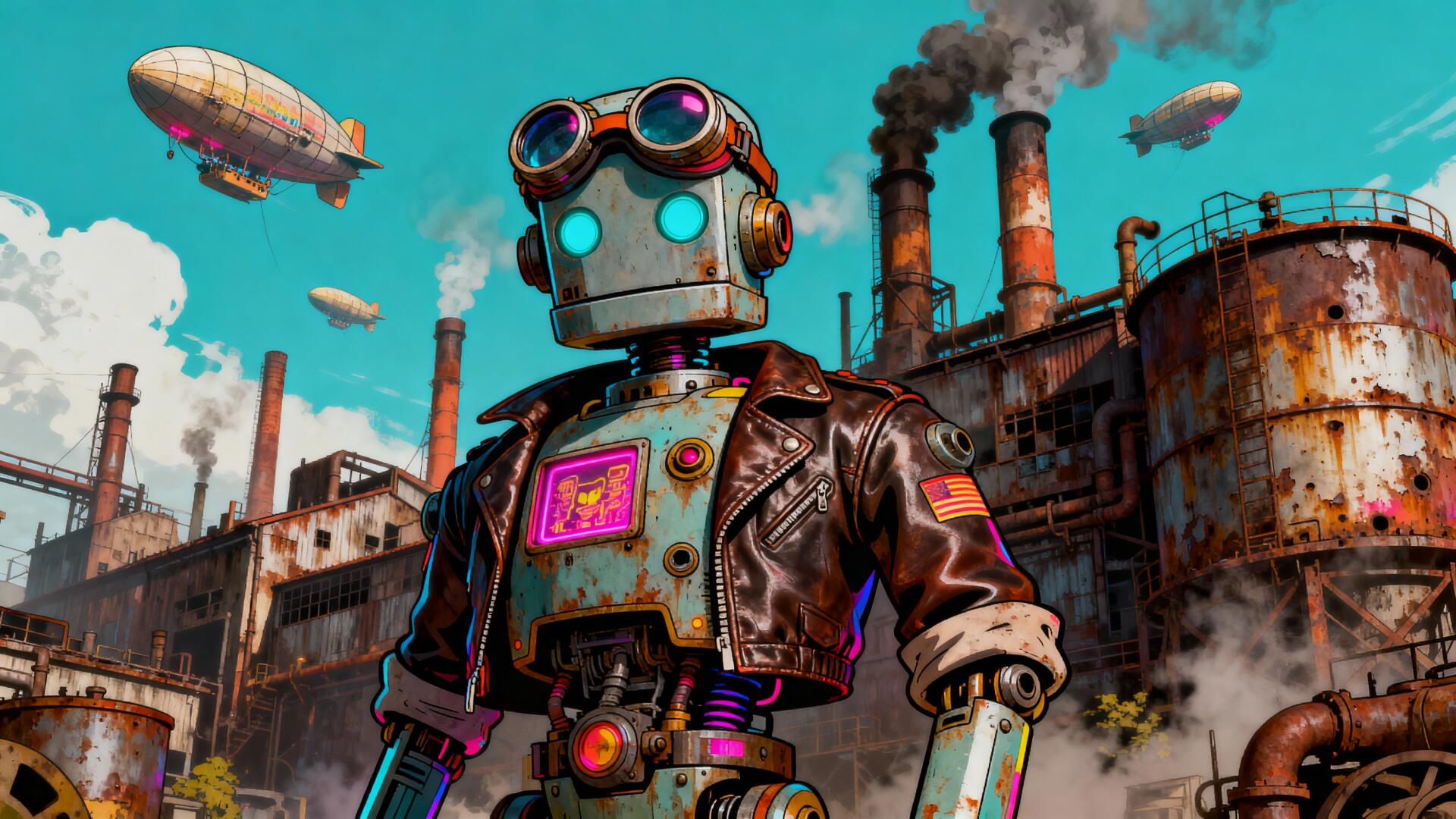 Download Dieselpunk 4k Ultra HD Wallpaper by QuantumCurator