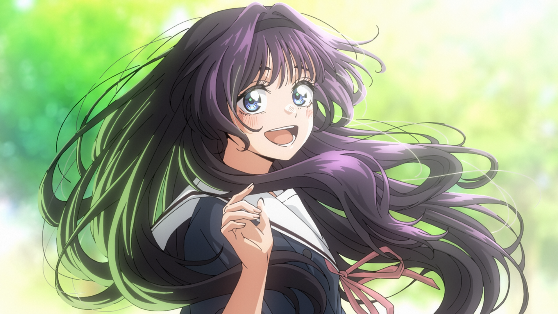 Kaoruko Waguri — The Fragrant Flower Blooms with Dignity (HD Wallpaper)