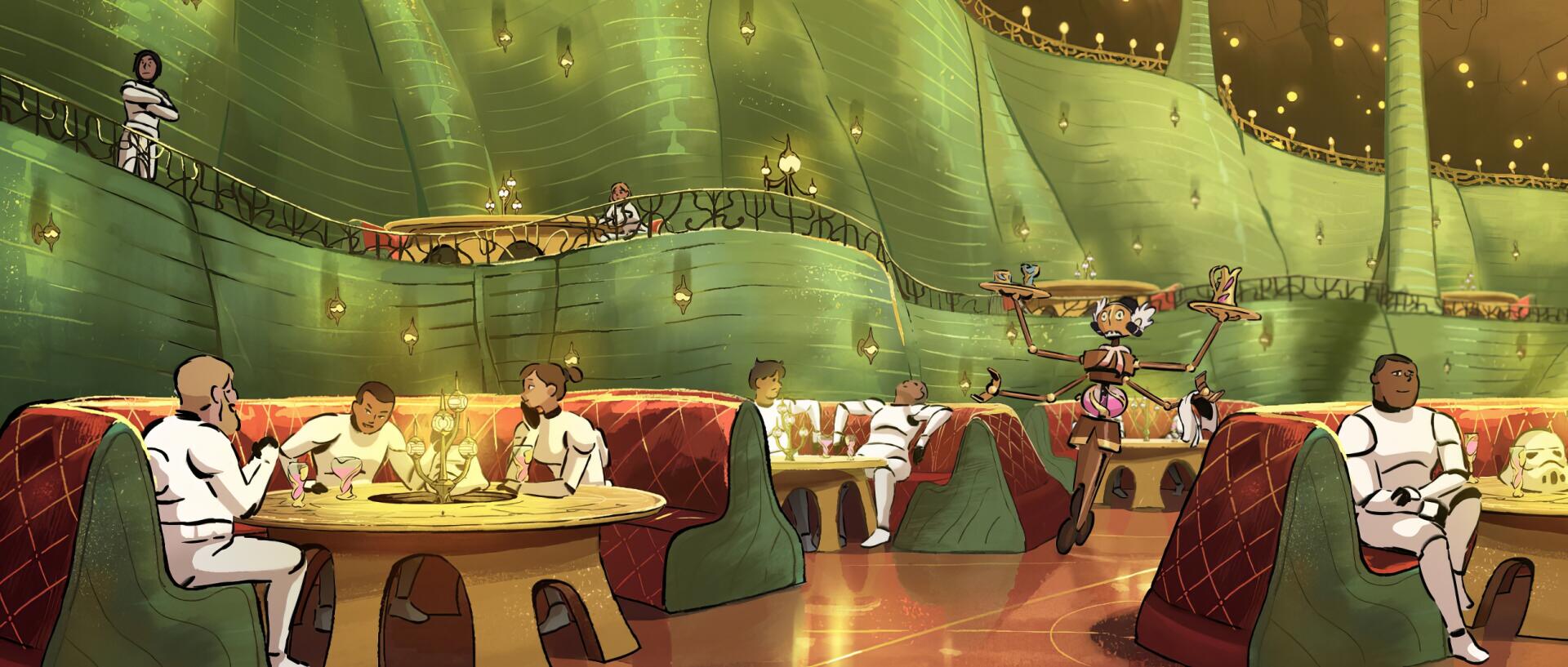 Visions Cantina Night - Star Wars HD | Neon Cantina (Visions ...