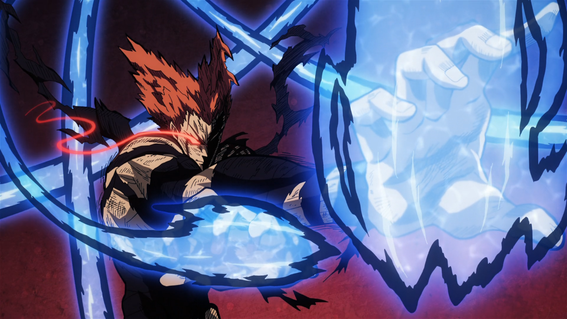 Garou: Blue Vortex — One-Punch Man HD Wallpaper