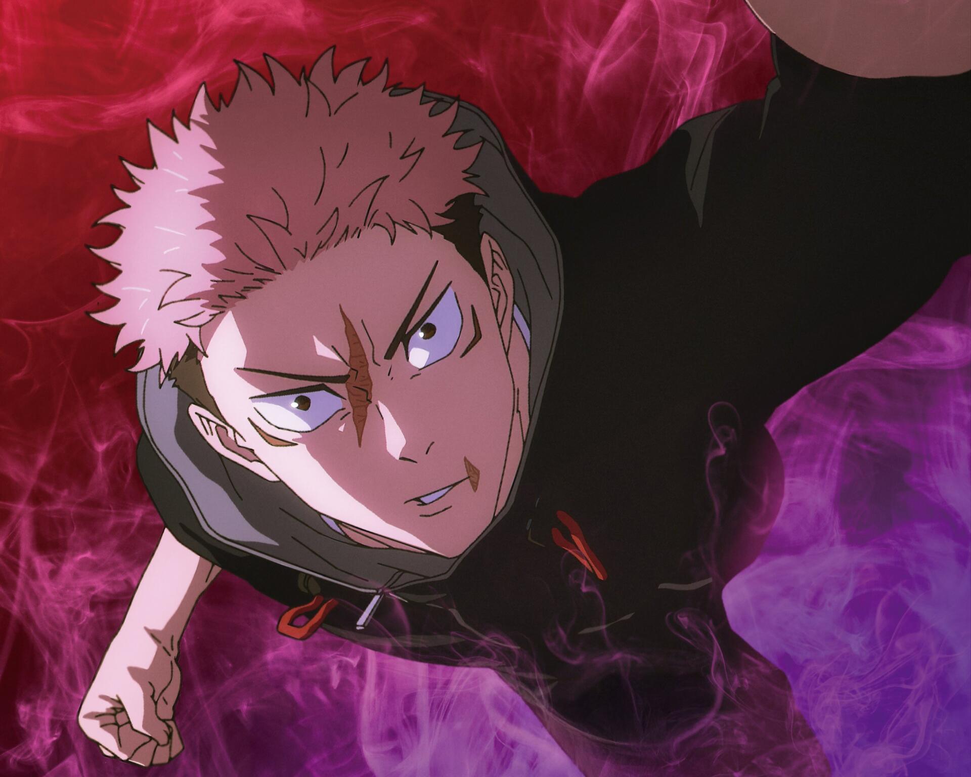 Yuji Itadori — Jujutsu Kaisen 2K Wallpaper: Cursed Resolve