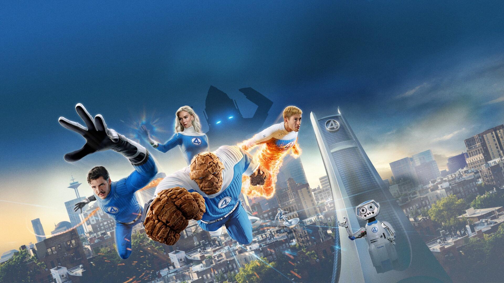 Download The Fantastic Four: First Steps 4k Ultra HD Wallpaper