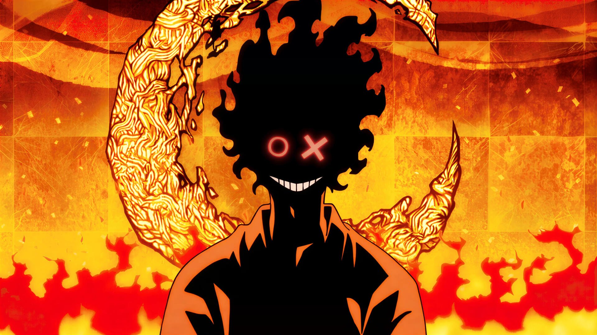 Download Anime Fire Force Shinra Kusakabe Transformation HD Wallpaper