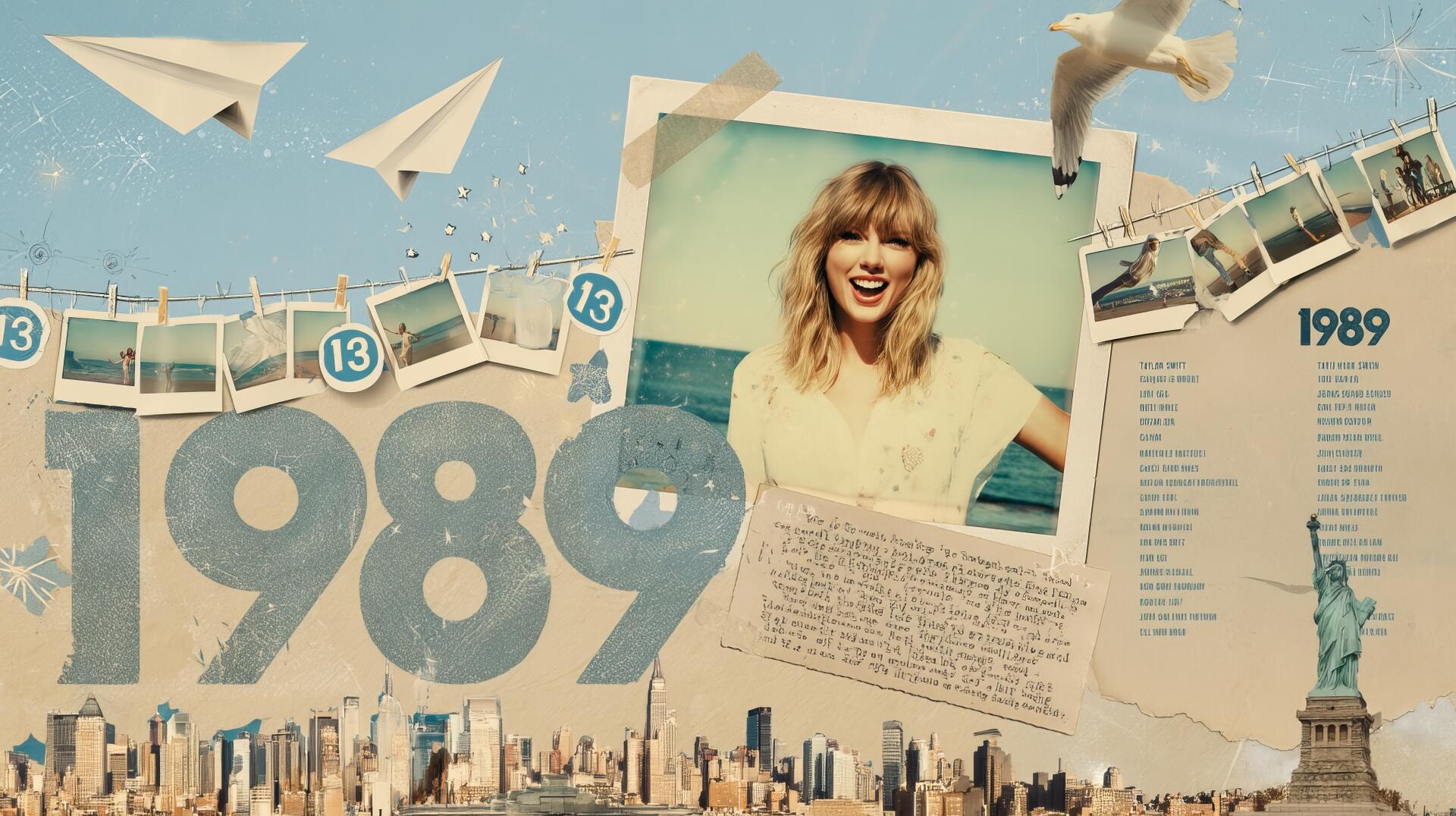 1989 Vintage Pop-Icon Collage — 2K Quad HD Wallpaper by patrika ...