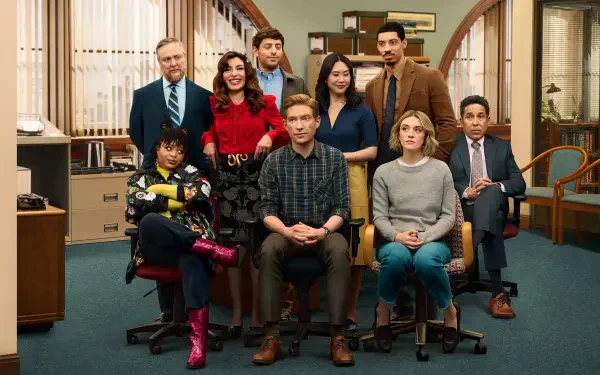 The Paper — 4K Newsroom Ensemble Wallpaper