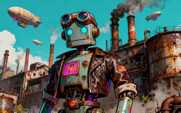 Download Dieselpunk 4k Ultra HD Wallpaper by QuantumCurator