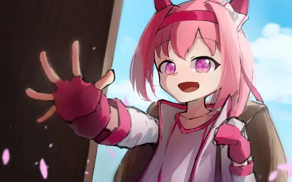 Haru Urara: Pink Sprint — Uma Musume 8K Ultra HD Wallpaper