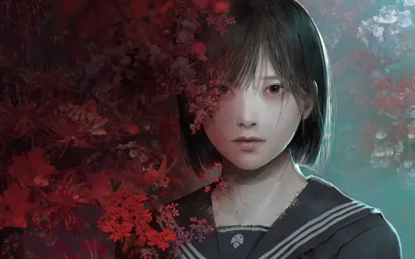 Download Video Game Silent Hill F 4k Ultra HD Wallpaper