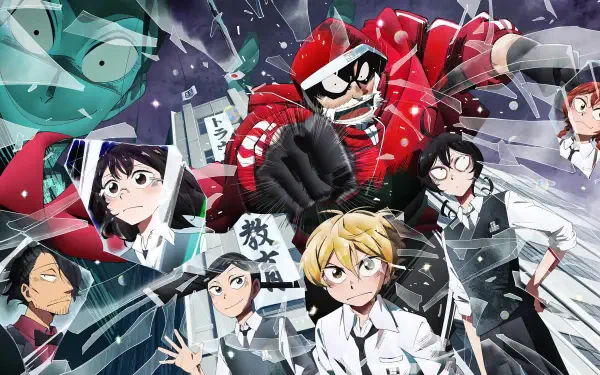 Download Anime Sanda Sanda Kazushige HD Wallpaper