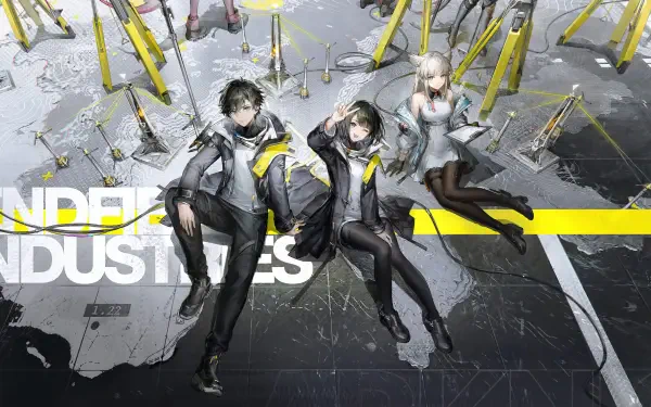 Download Arknights: Endfield 4k Ultra HD Wallpaper by DeathToTotoro