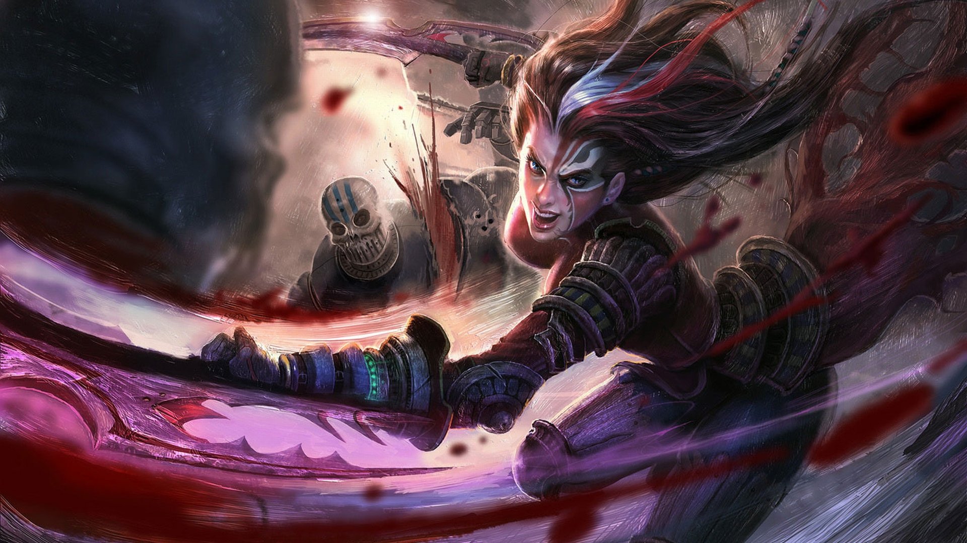 Epic Fantasy Woman Warrior HD Wallpaper