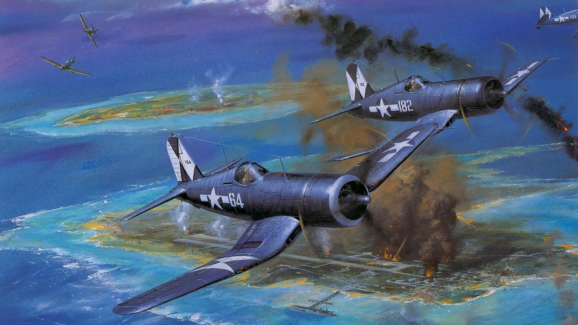 HD Military Aircraft in Dynamic Aerial Combat