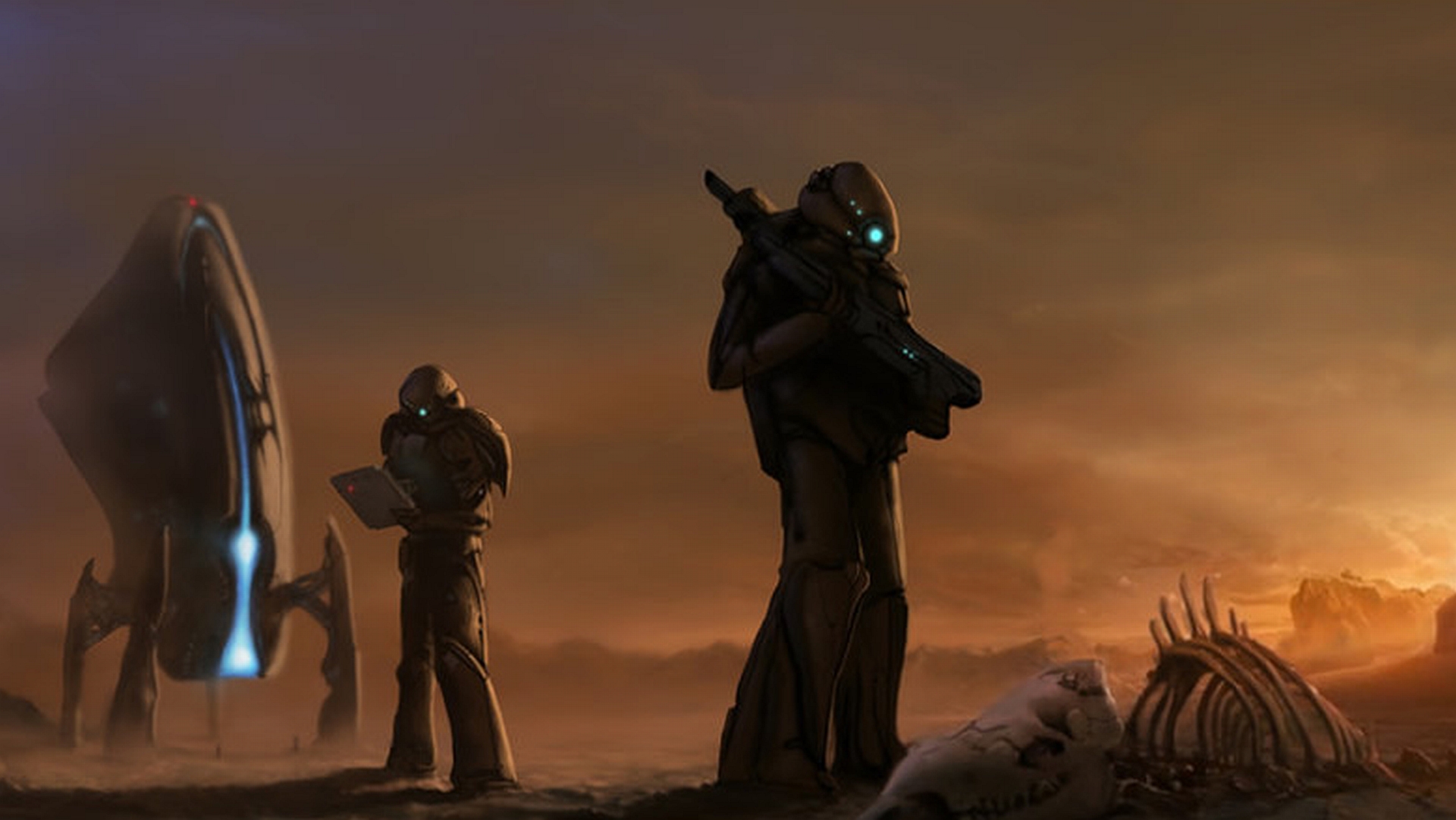 Sci Fi People HD Wallpaper