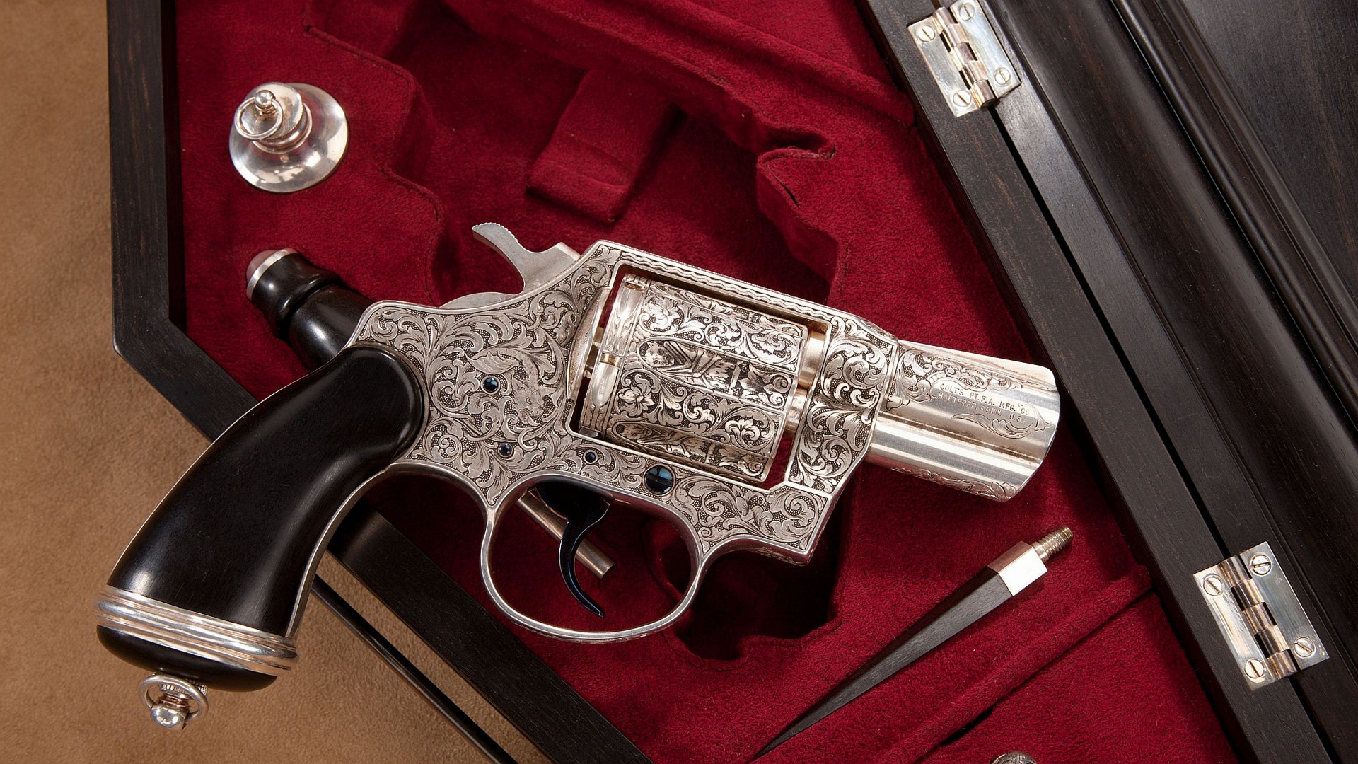 Colt Revolver Elegance – 4K Ultra HD Man-Made Masterpiece