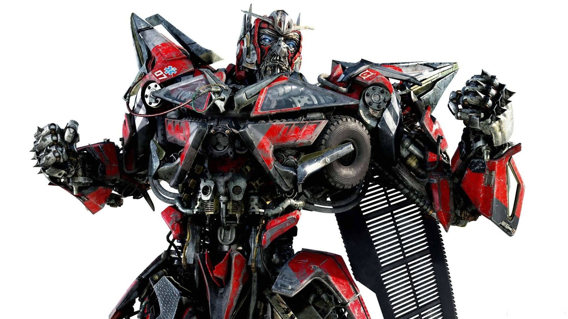 HD Transformers Movie Wallpaper: Epic Robotic Warrior in Action