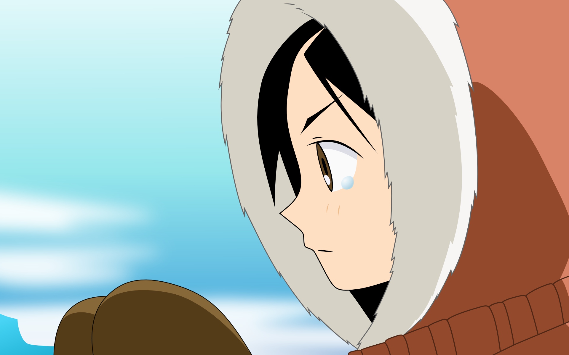 Download Chiri Kitsu Anime Sayonara Zetsubou-Sensei HD Wallpaper