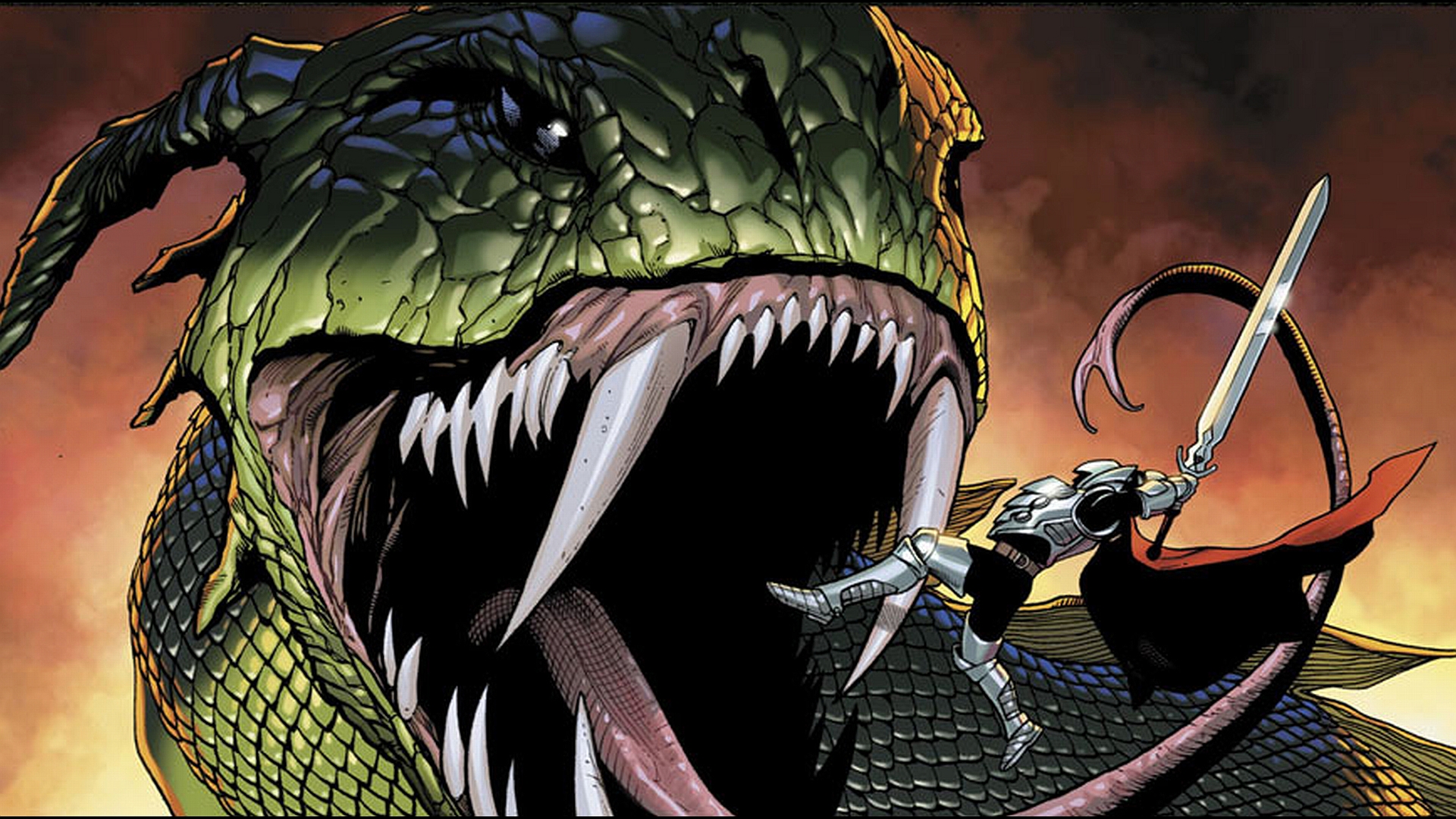 Comics Fear Itself HD Wallpaper