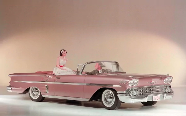 Ferrari Model HD Wallpaper with Boots and Brown Hair