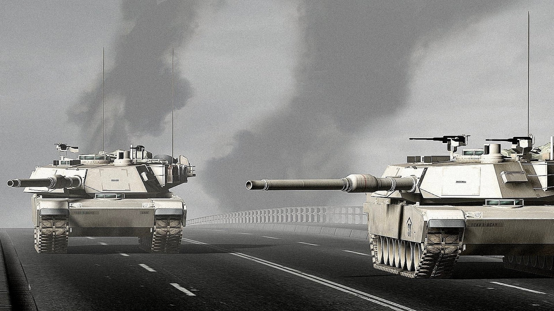 Steel Vanguard: HD Military Tank Wallpaper | 1920x1080 | Wallpaper Abyss