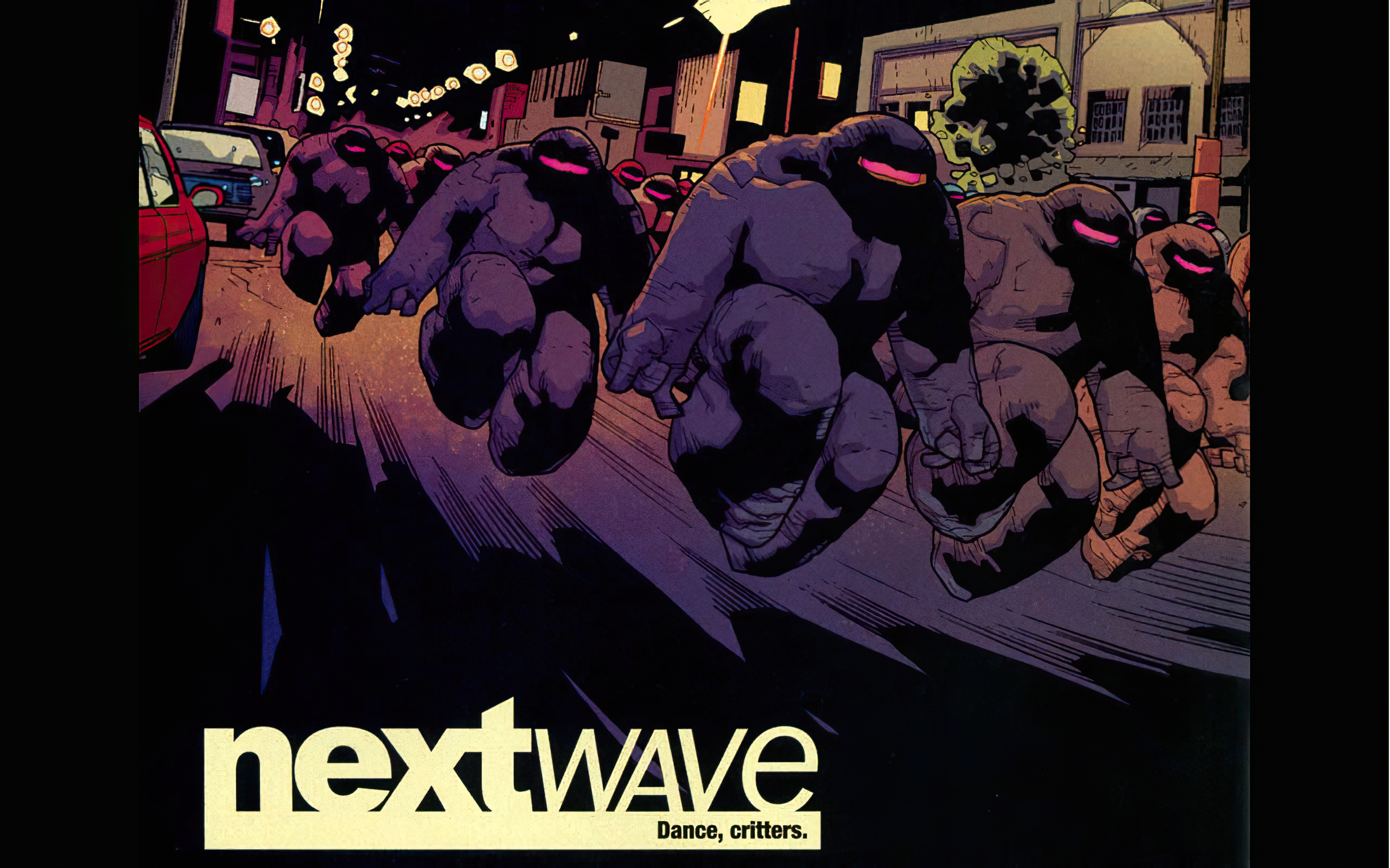 Download Comic Nextwave HD Wallpaper