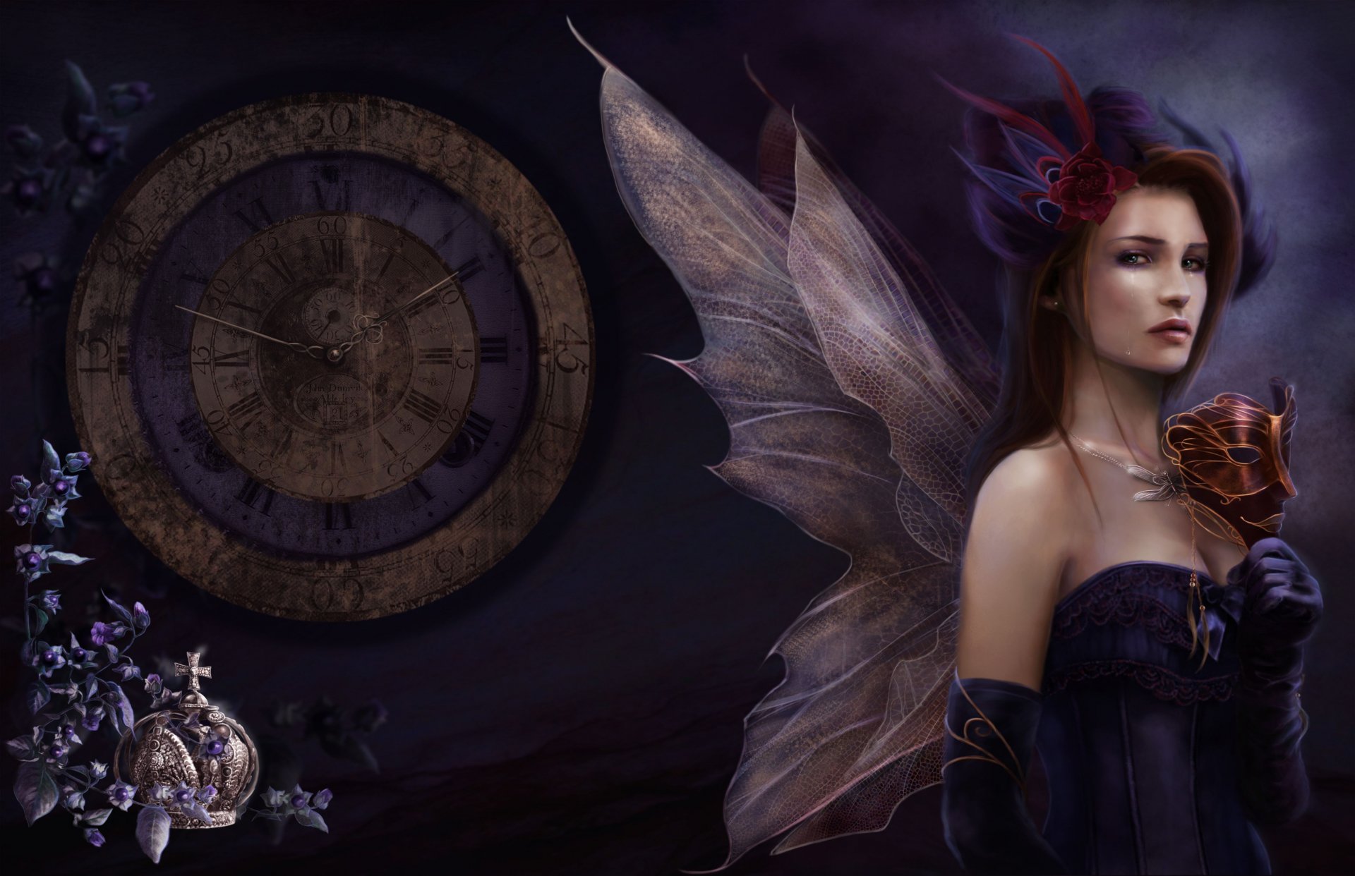 Enchanted Moments: A 4K Ultra HD Fairy Fantasy Wallpaper by Eve Ventrue ...
