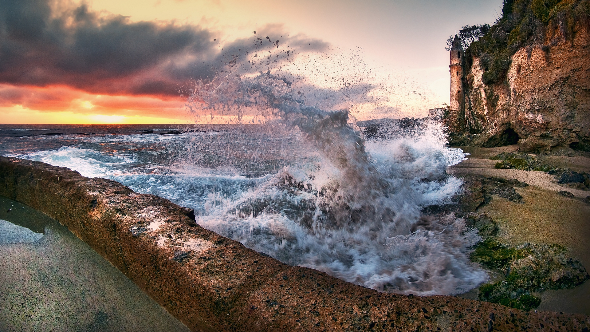 Download Nature Ocean HD Wallpaper