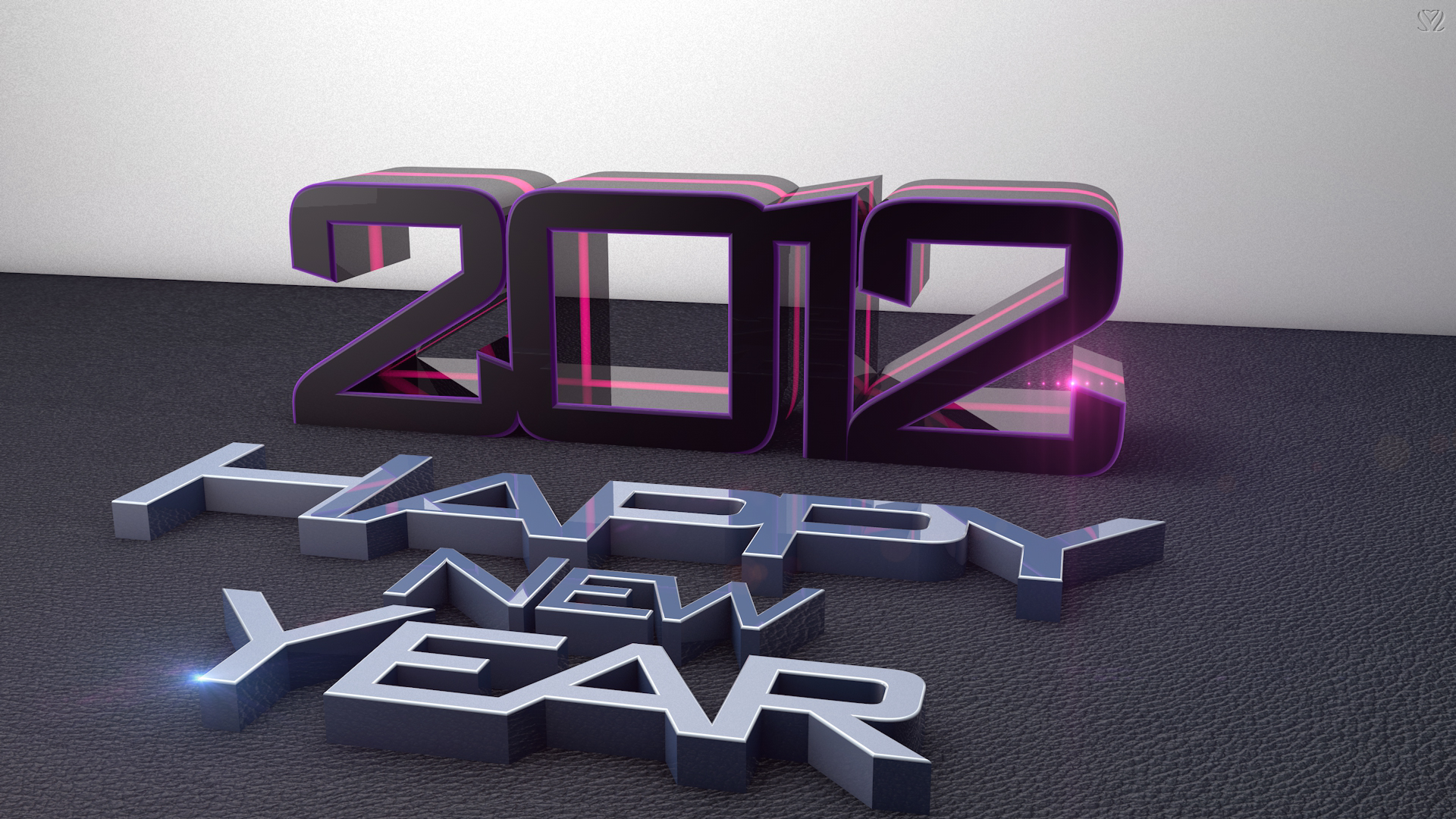 Download Holiday New Year 2012 HD Wallpaper