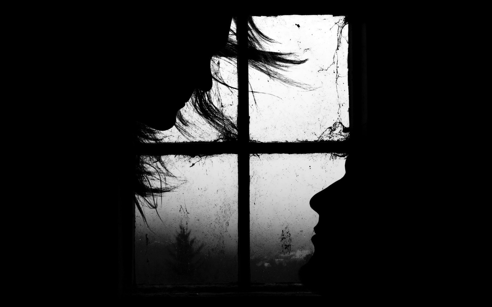 Silhouette of Love: HD Romantic Photography Wallpaper | 1920x1200 ...