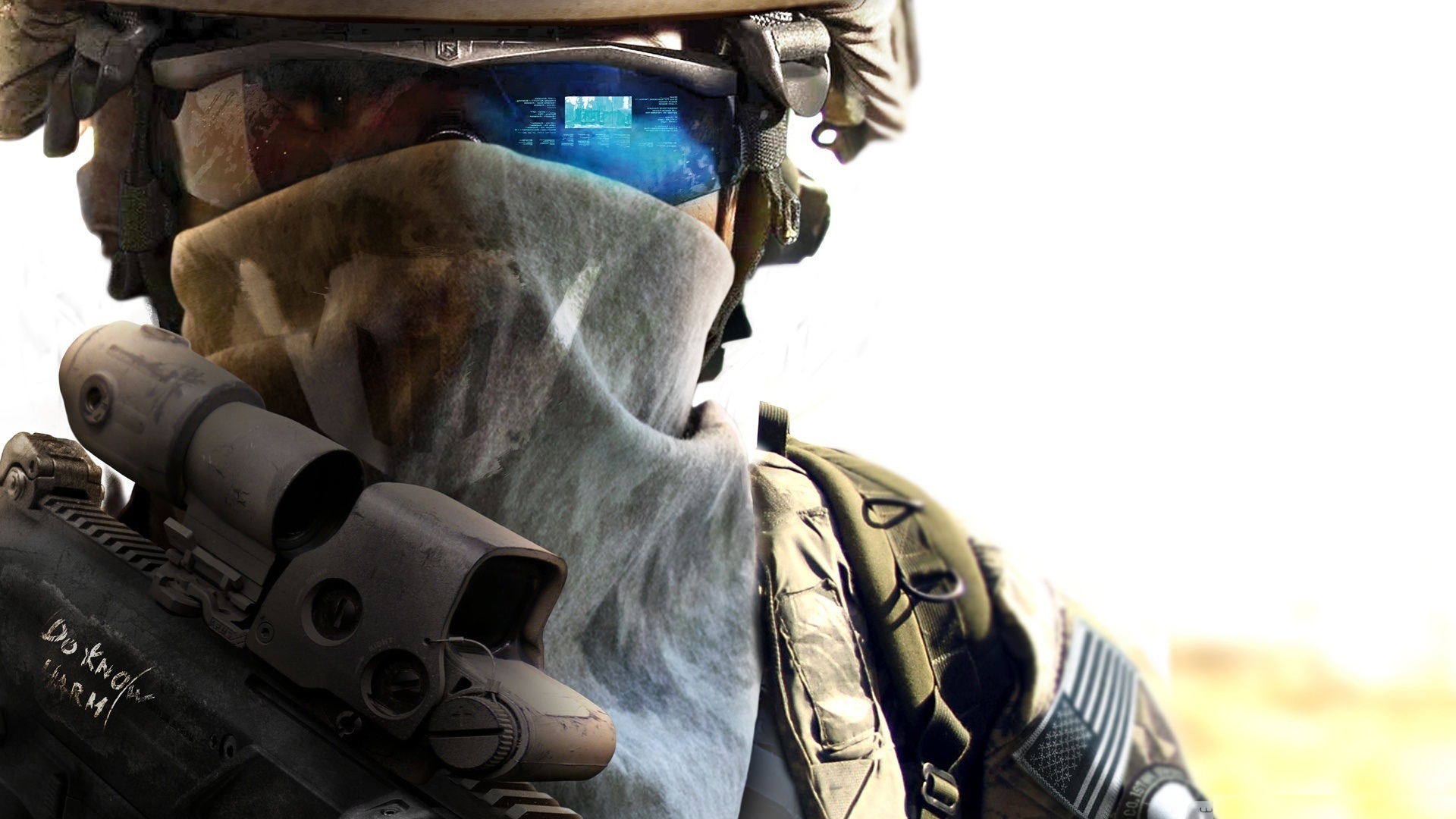 Elite Soldier HD Wallpaper: Tactical Military Precision