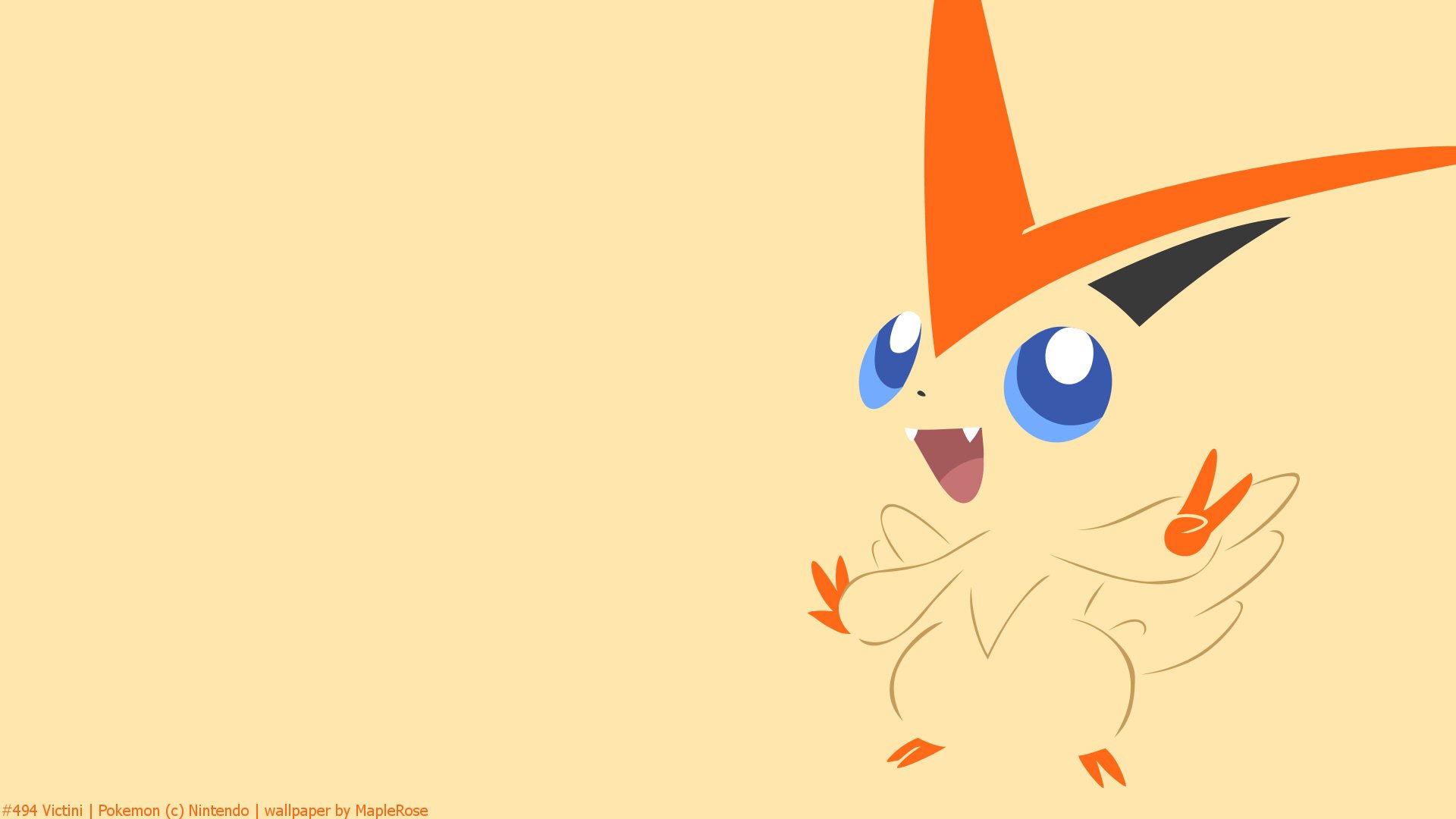 Victini Wallpaper Victini! | OC : R/pokemon