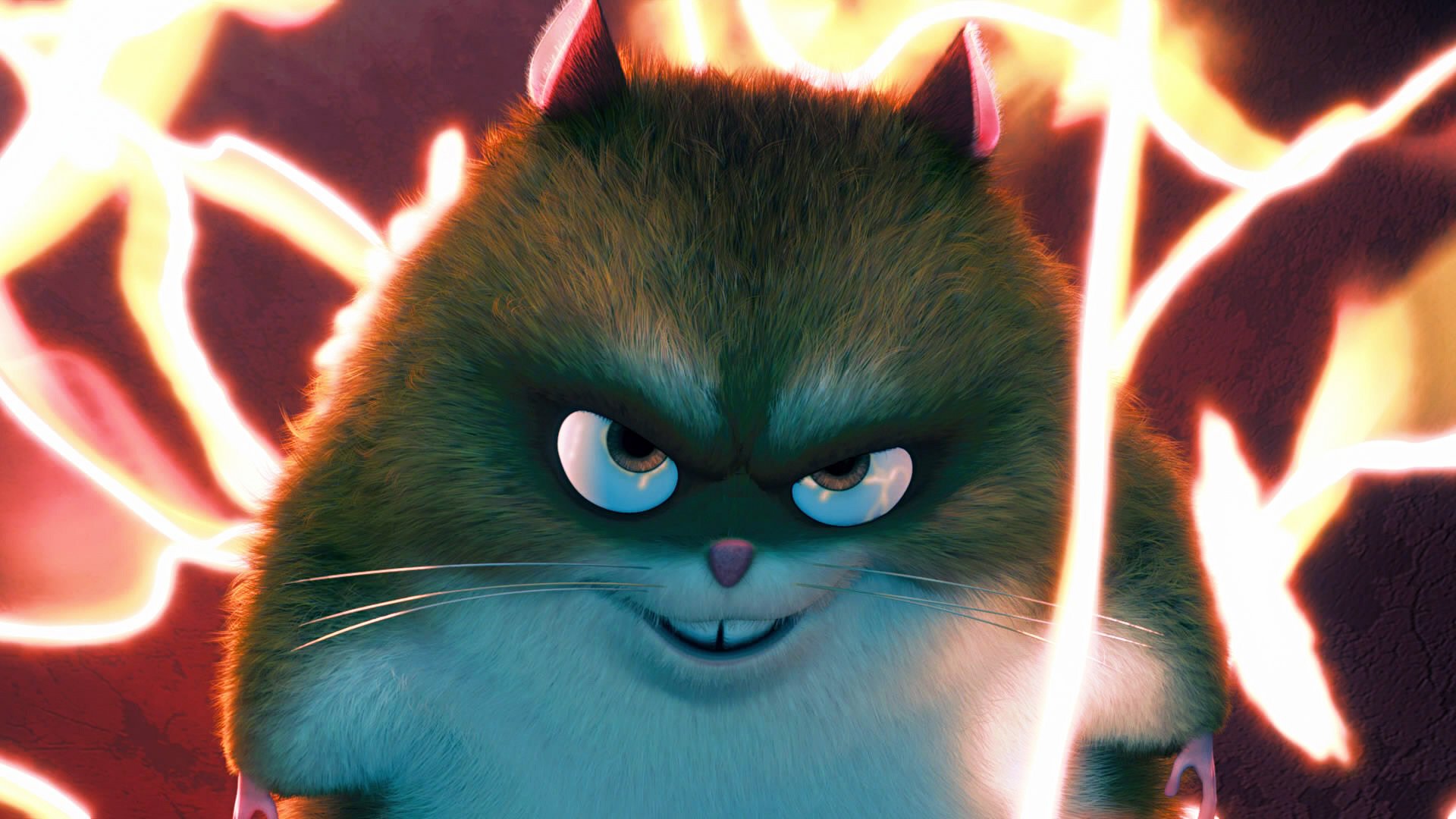 Epic HD Wallpaper: Bolt Movie's Fierce Thunderbolt Moment