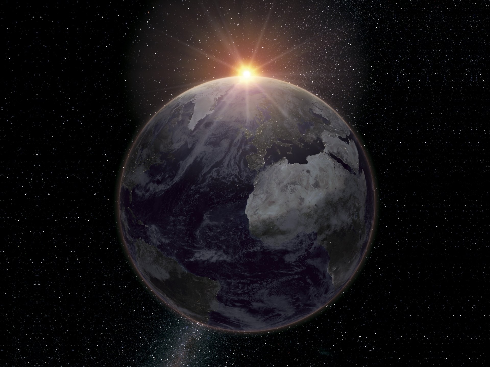 Earth Radiance: Stunning HD View of Nature from Space