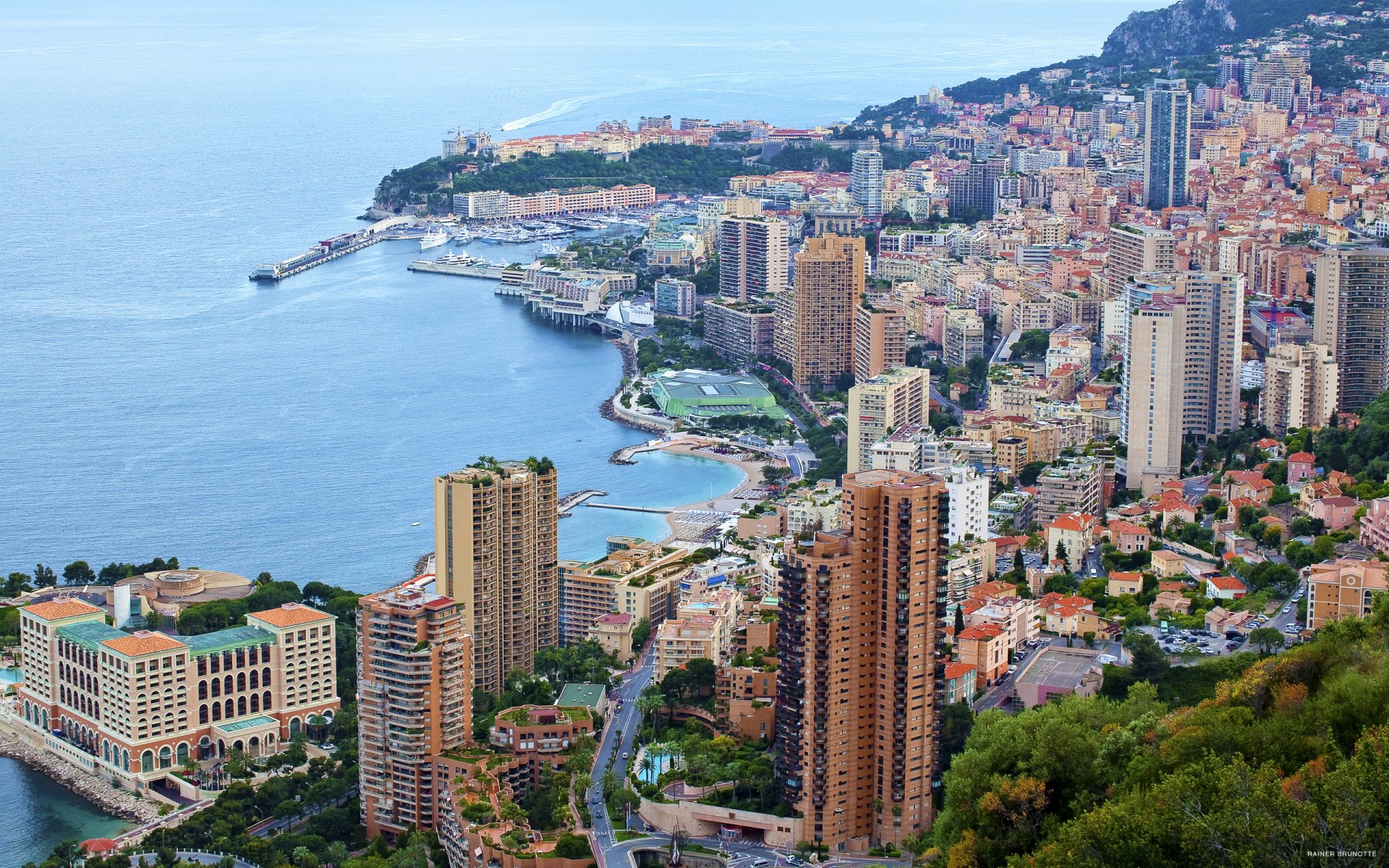 Download Man Made Monaco HD Wallpaper