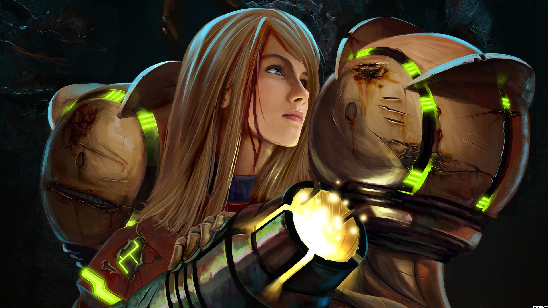 Metroid HD Wallpaper: Epic Sci-Fi Adventure in Vivid Detail | 1920x1080 ...