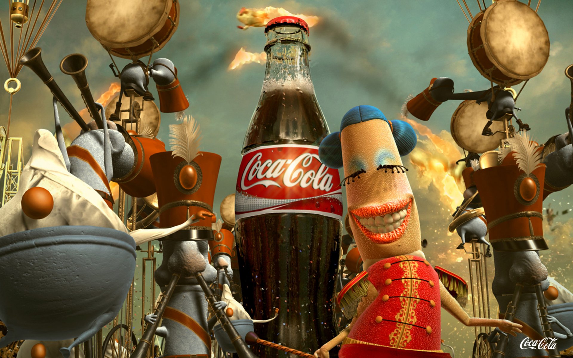 Download Man Made Coca Cola HD Wallpaper