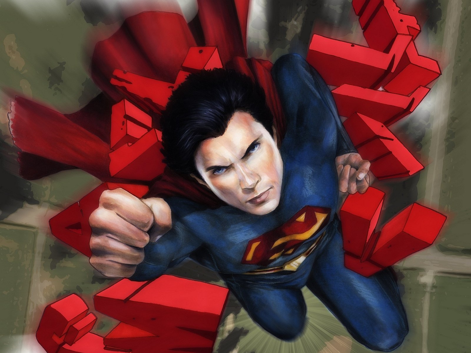 Download Superman Comic Smallville Wallpaper