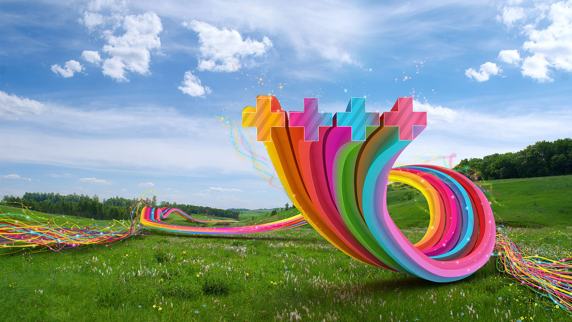 Download Menu CGI Texture Pattern Shapes Colors Abstract Artistic HD ...