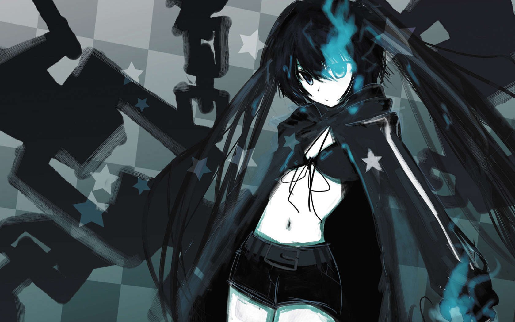 Download Anime Black Rock Shooter Wallpaper