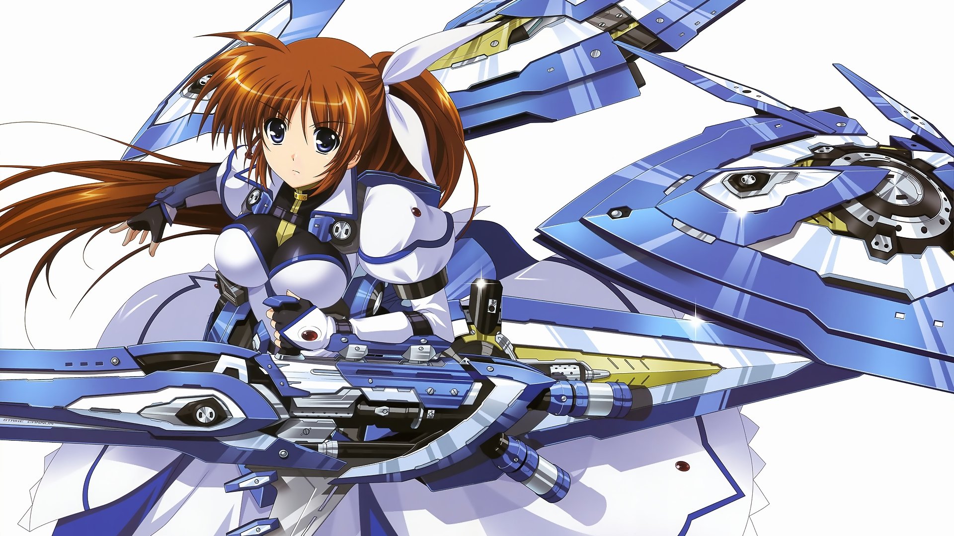 Download Anime Magical Girl Lyrical Nanoha HD Wallpaper