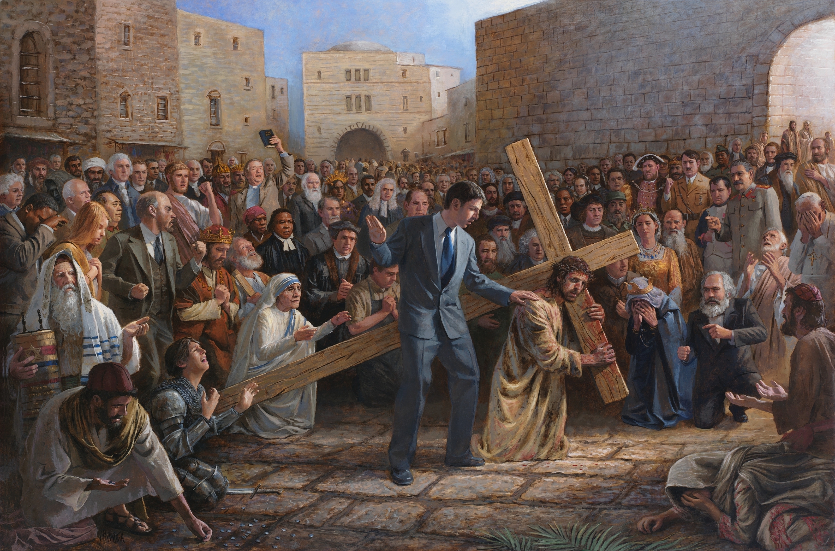Via Dolorosa Full HD Wallpaper And Background Image 3200x2110 ID 227315