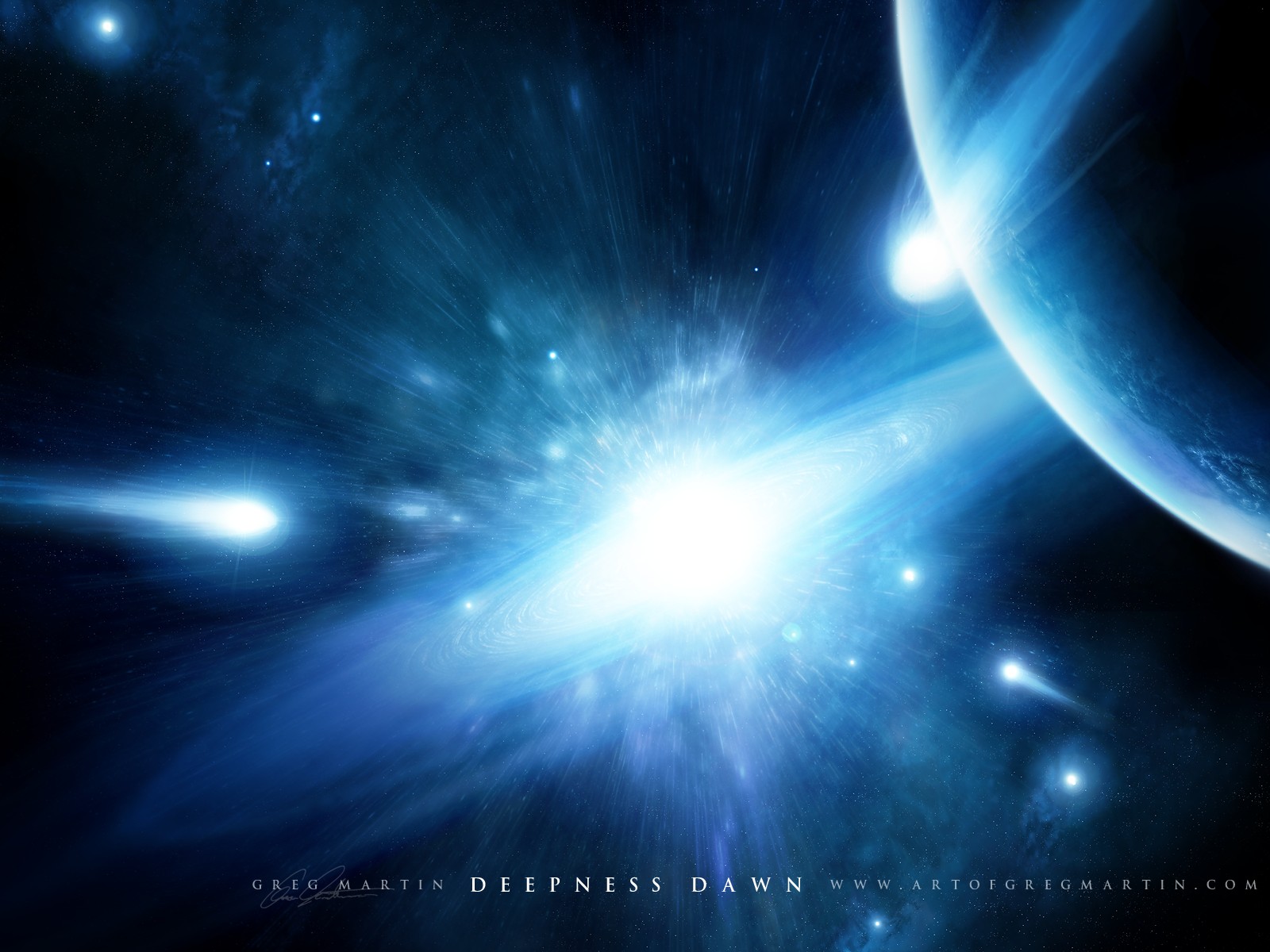 Download Space Sci Fi Explosion Wallpaper by Greg Martin